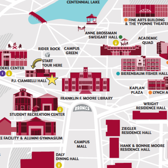 Virtual Tour and Campus Maps | Rider University